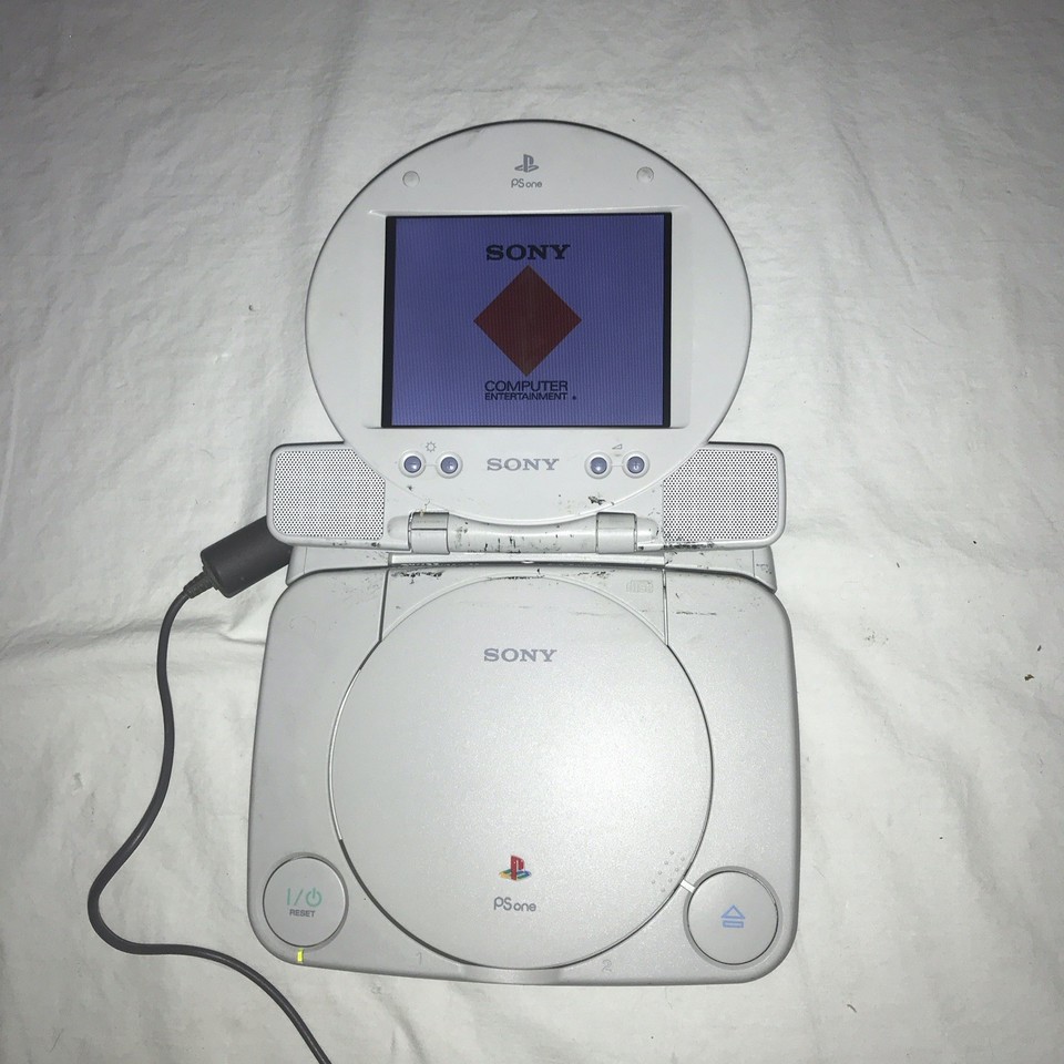 Sony PlayStation PS One PS1 w/LCD Screen SCPH-101 SCPH-131! Works! | eBay