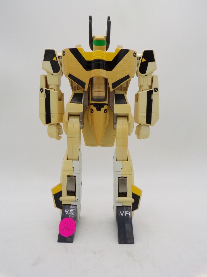 90 Bandai Japan Macross 1/55 VF-1S Roy Valkyrie Robotech Skull Leader ...