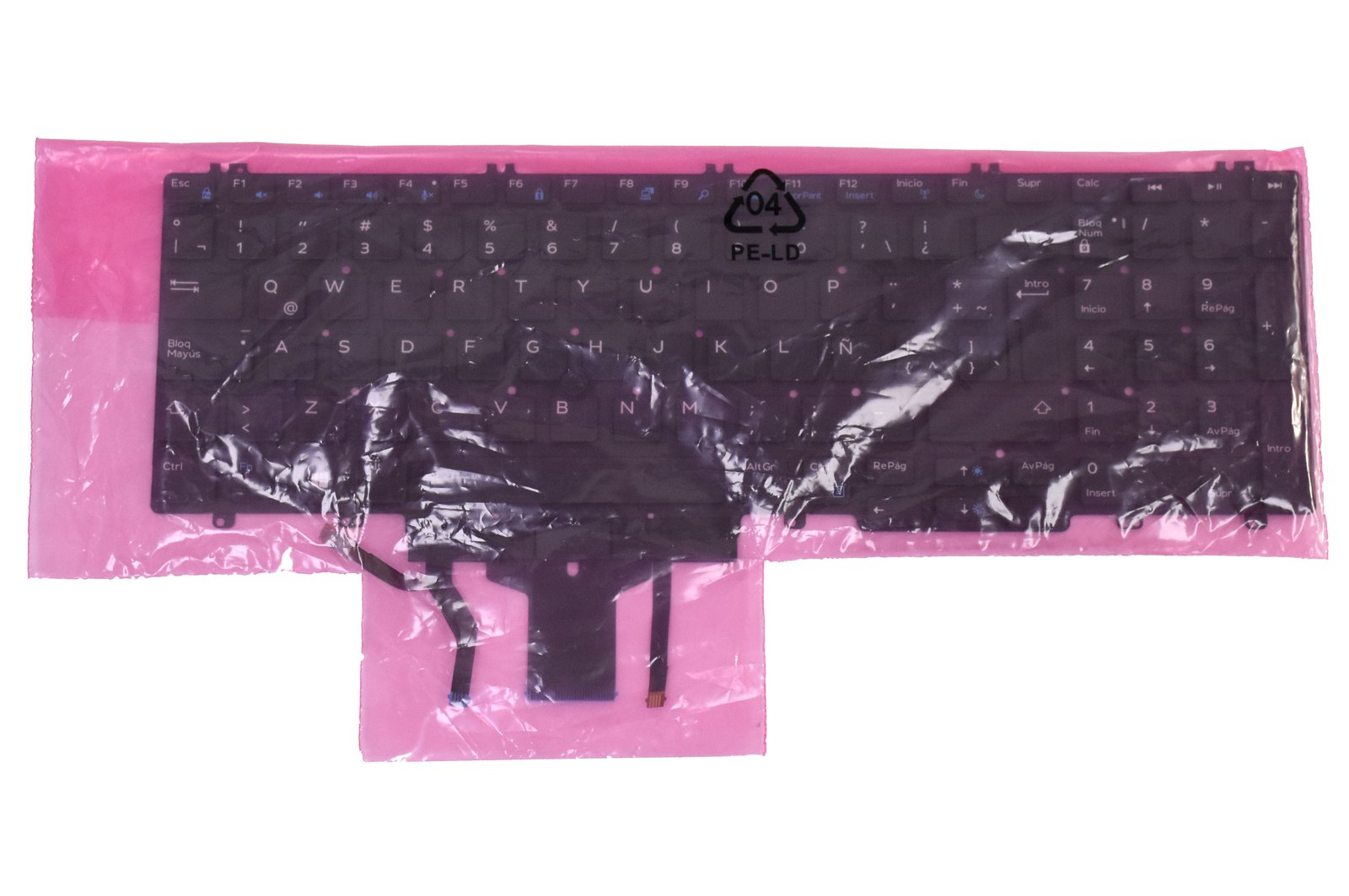Dell Precision 7730 7540 7740 E7530 M7530 Backlit Keyboard Spanish NSK ...