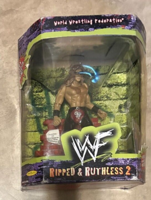 Shawn Michaels WWF WWE Ripped & Ruthless 2 Figure NEW in BAD SHAPE box ...