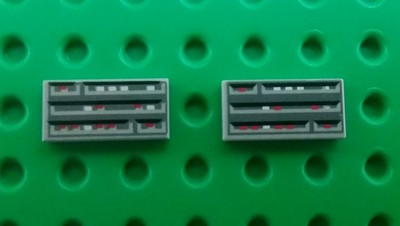 *NEW* Lego Control Panel Printed Flat Tile Plate Star Wars - 2 pieces ...