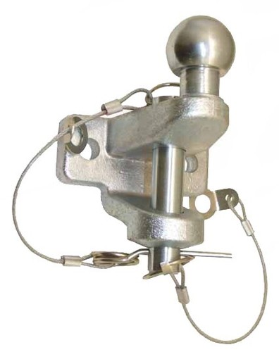 50mm Ball & Pin Towball Tow Hitch Jaw Eye Towing Trailer 3500kg 3.5t ...