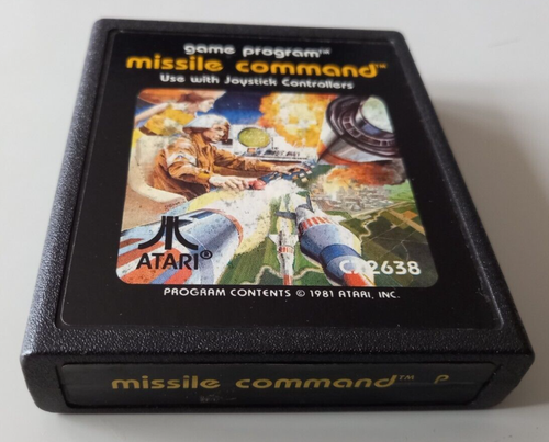 Jeu Atari 2600 "Missile Command" en loose version PAL (N°8676P) | eBay