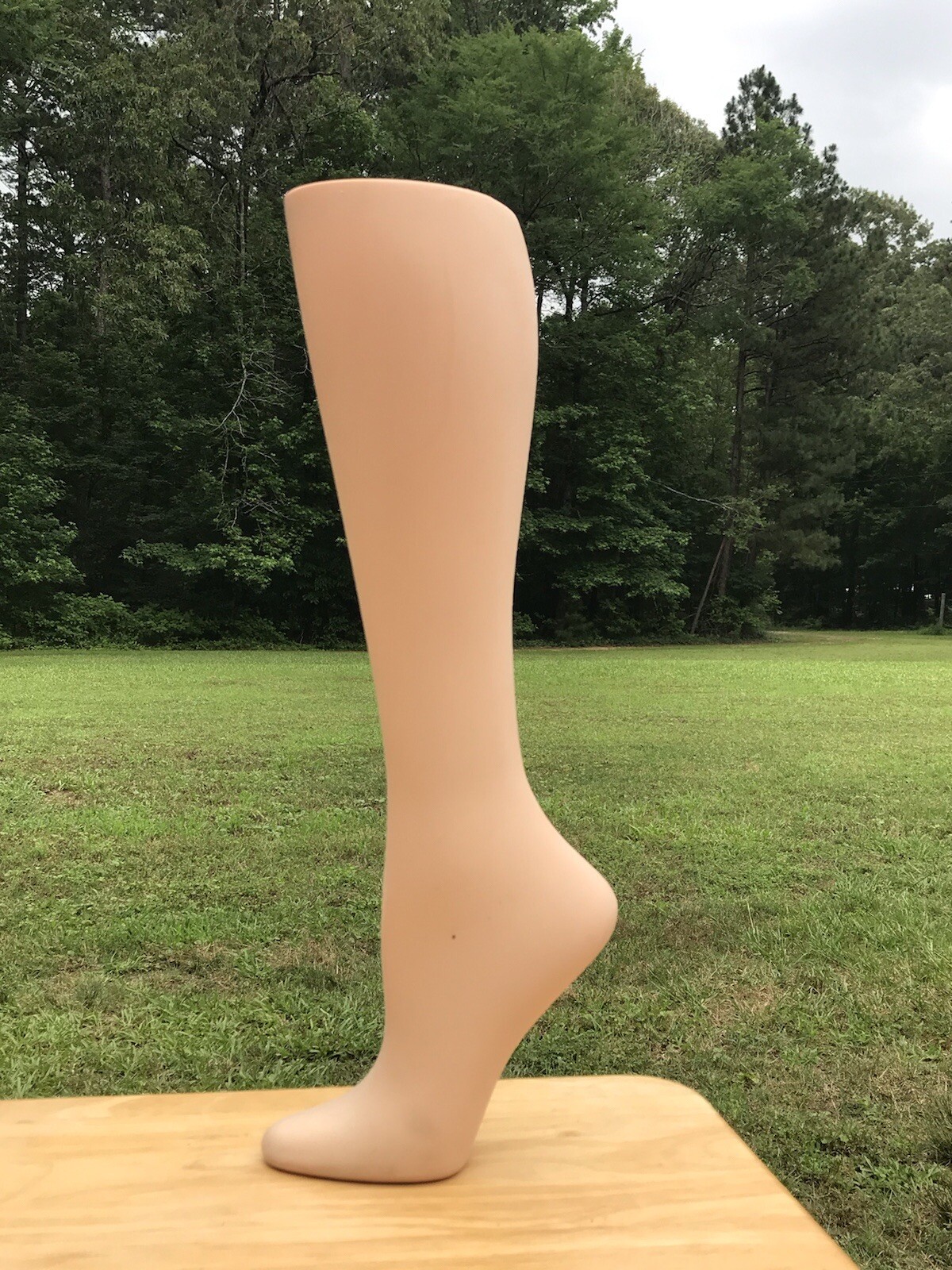 VTG RPM Industries Shoe Form Hard Plastic Mannequin Leg Stocking ...