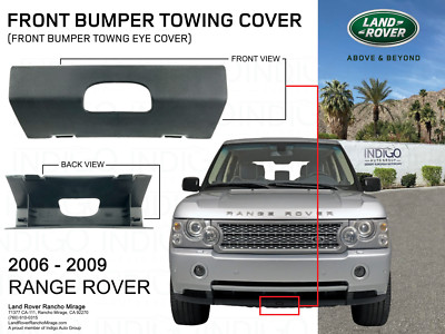 Front Bumper Tow Eye Hook Cover Fit For Land Rover Range Rover ...