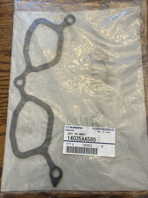 2 Subaru OEM Engine Intake Manifold Gasket 14035AA580 for sale online ...