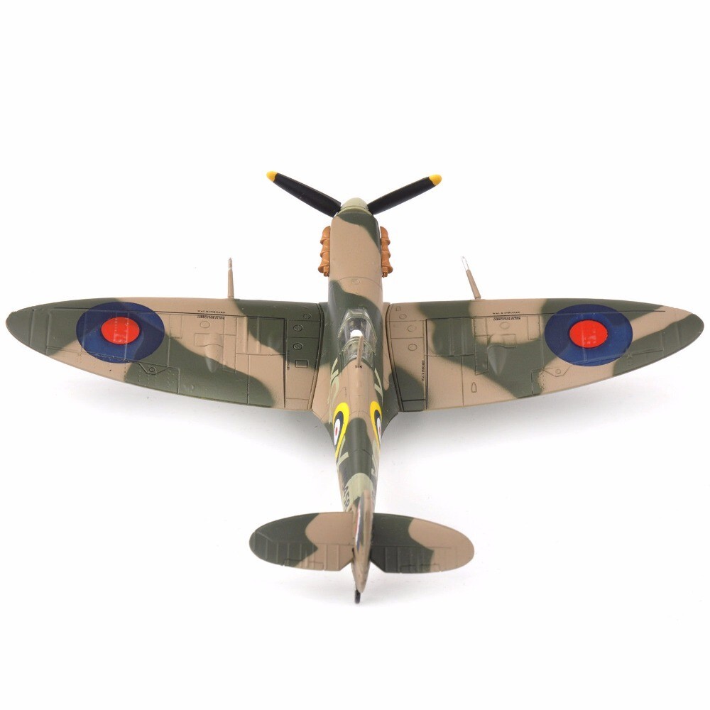 1941 Supermarine Spitfire Aircraft Model Plane Toy Gift - 1/72 Scale ...