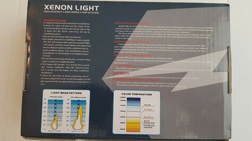 HID Xenon H7 High Intensity Discharge Car Head Lamp Lights Set - ONE ...