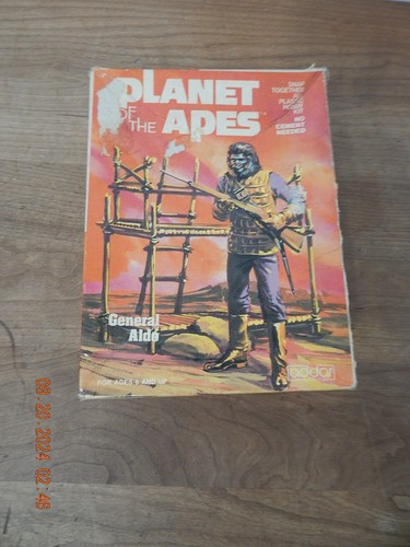 Planet Of The Apes Aurora Model General Aldo Addar #104 1973 | eBay