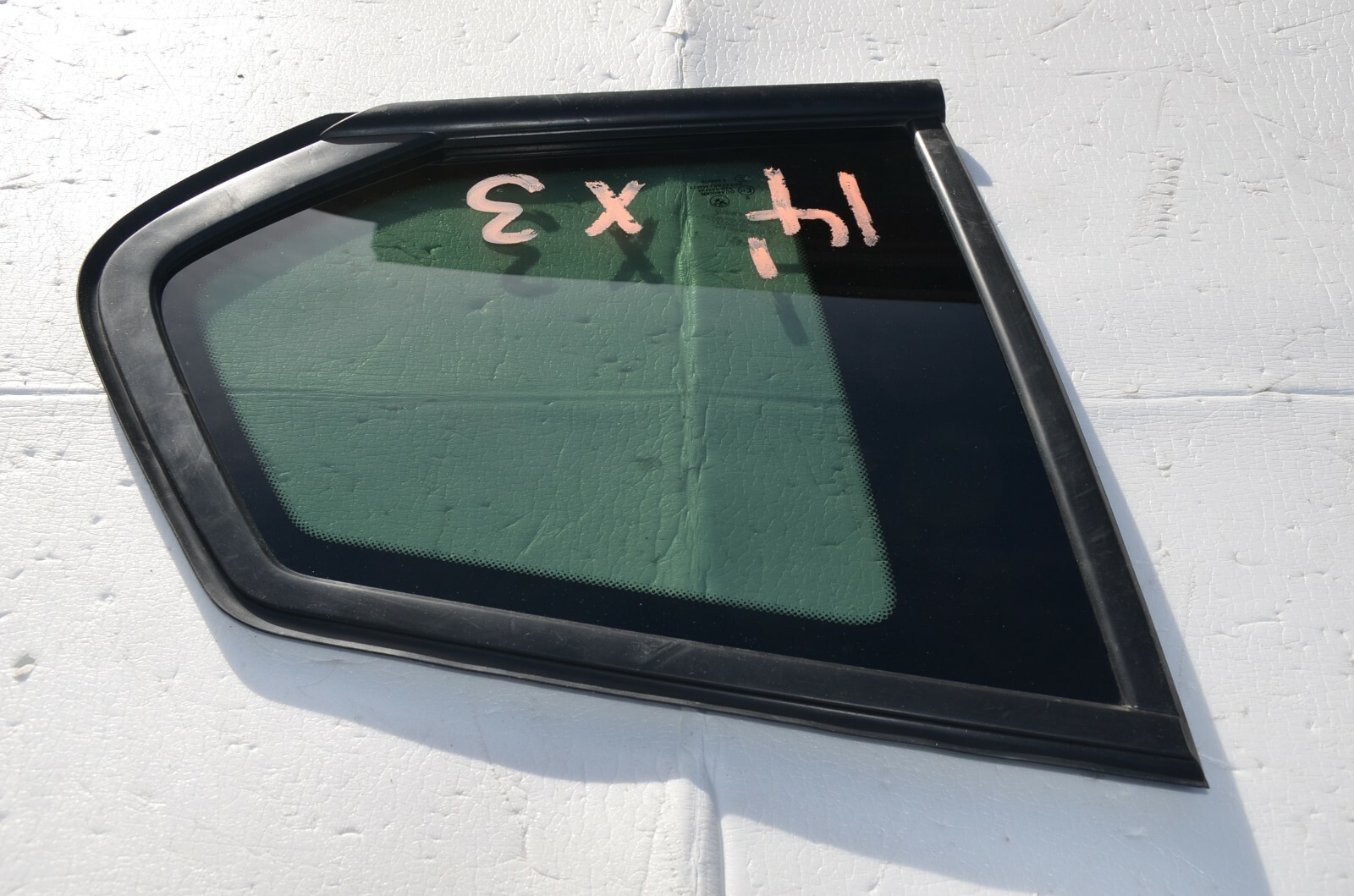 2011-2017 BMW X3 F25 REAR LEFT QUARTER GLASS WINDOW LH DRIVER SIDE OEM ...