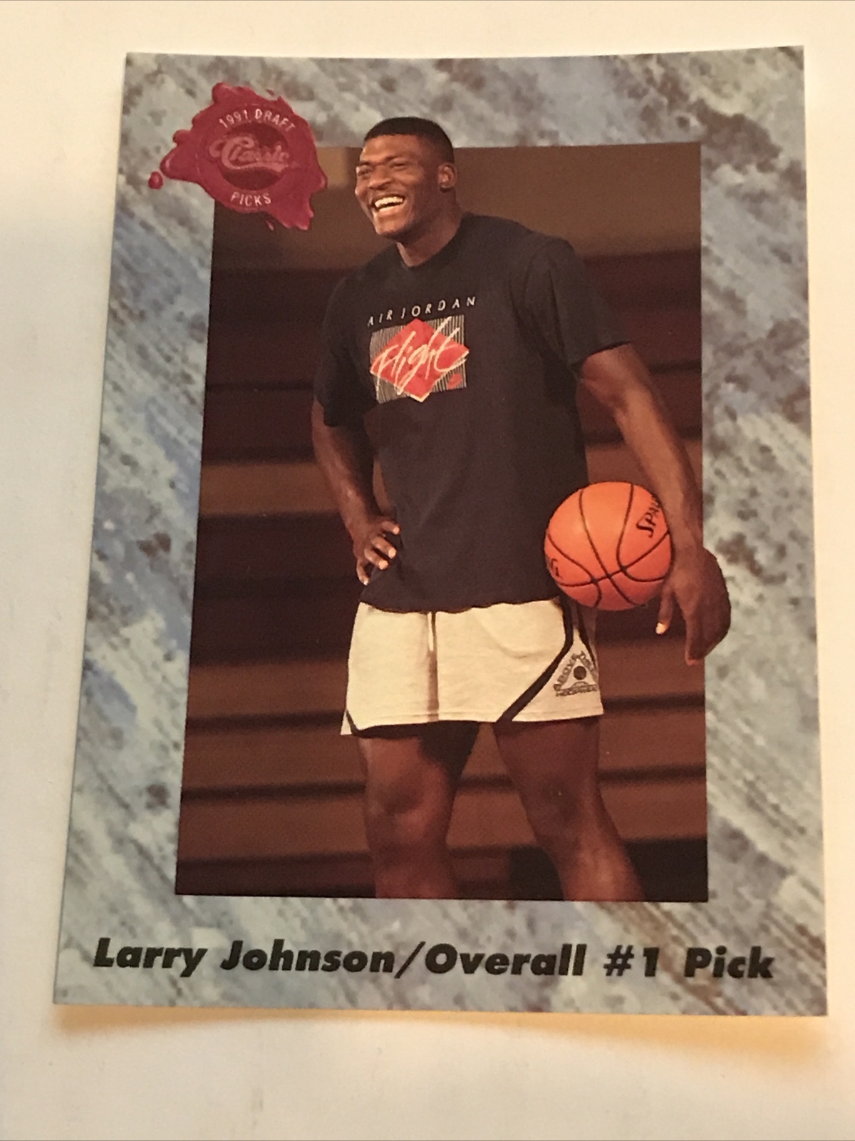 1991 CLASSIC DRAFT PICKS - # 192 - LARRY JOHNSON - ROOKIE - UNLV | eBay