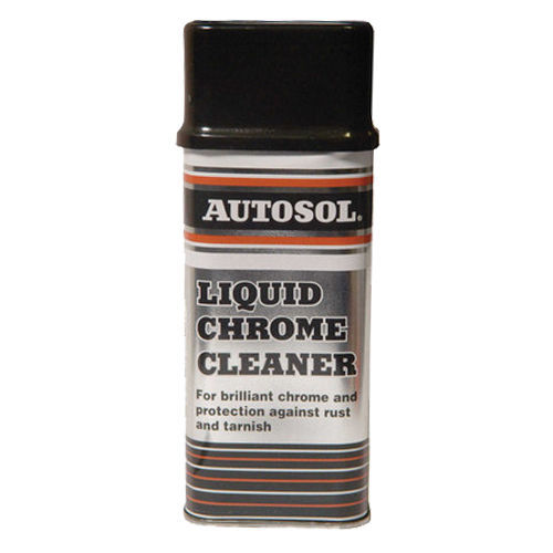 Autosol 4pcs Liquid Cleaner + Chrome Metal Polish + Microfibre Cloth ...