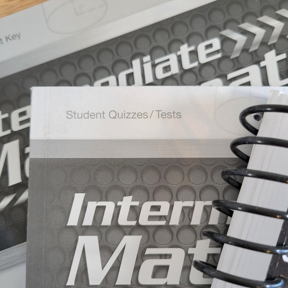 Abeka Intermediate Mathematics Lot | eBay