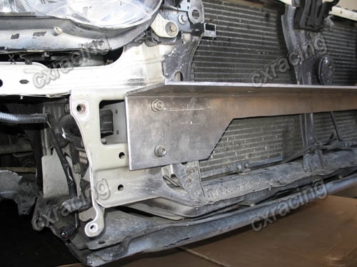 FMIC Intercooler Bracket Front Bumper Support Bar For 02-06 WRX STi GDA ...