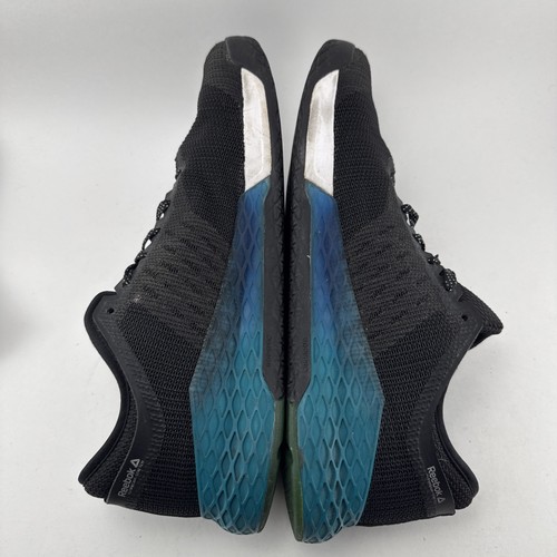 REEBOK NANO 9.0 CrossFit MEN'S US Size 13 Black Teal Gym Lifting ...