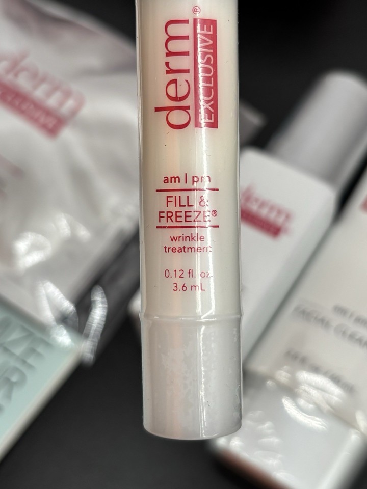 Derm Exclusive Professional Skincare Face Treatment Kit New Open Box ...