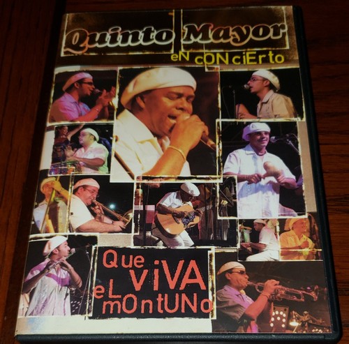 Quinto Mayor en Concierto-Que viva el Montuno DVD Region 1 NTSC | eBay