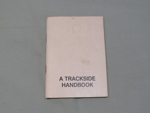 Vintage 1984 Railroad Track Side Handbook | eBay