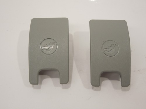 Audi A4 8K B8 Pair Isofix Slot Trim Cover Titanium Grey New Genuine ...