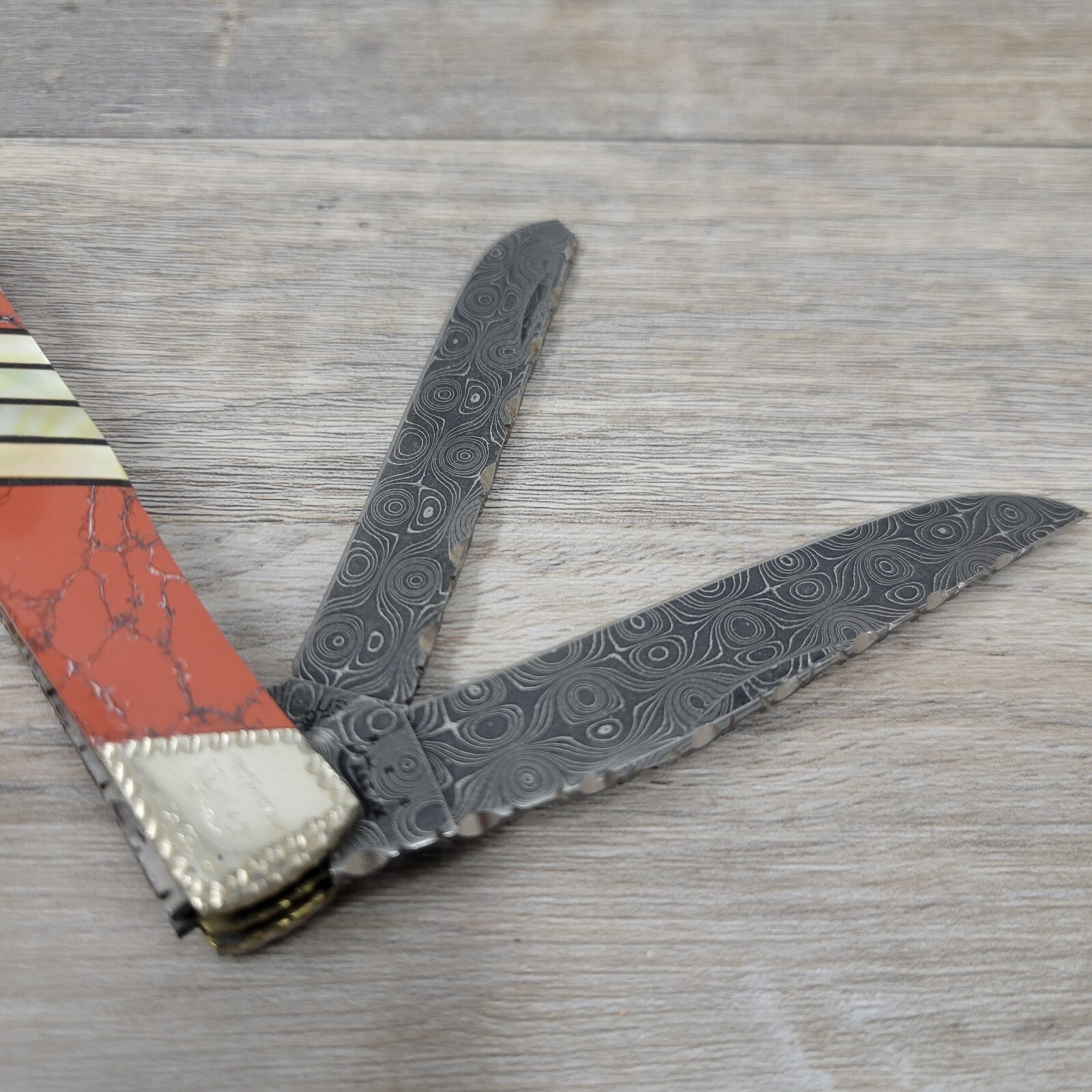 CASE XX DAMASCUS TRAPPER KNIFE BY PAINTED PONY MICHAEL PRATER RARE | eBay