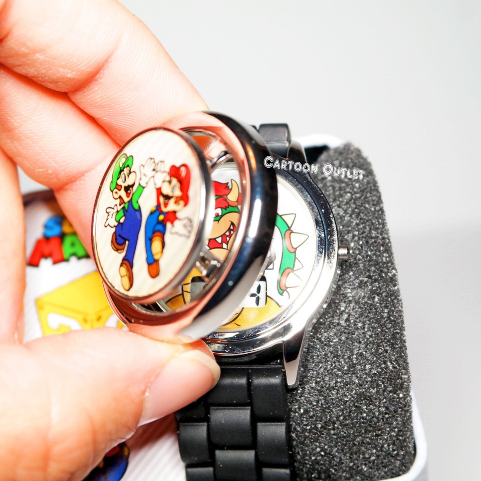 Super Mario Bros Boys Digital Wristwatch Kids Spinner watch Reloj ...