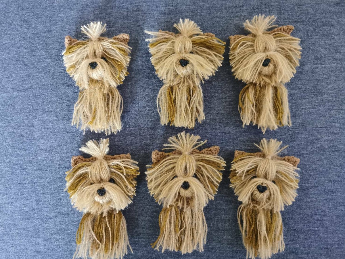 Crochet Yorkie Dog Pattern C2C Crochet Havanese / Maltese / Yorkie