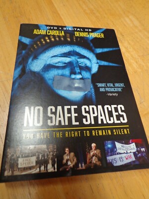 No Safe Spaces DVD - Brand New and Sealed + Digital HD 683904708021| eBay
