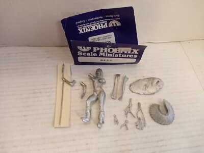 Phoenix Miniature Figures 80mm Fantasy Sexy Female Warrior Vallejo ...