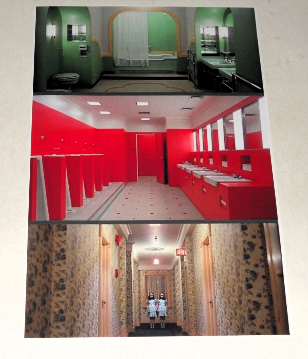 The Shining Red Bathroom