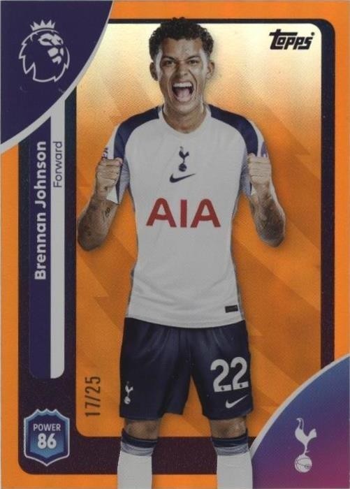 2025-26 Topps Premier League - Brennan Johnson, Brennan Johnson #265 ...