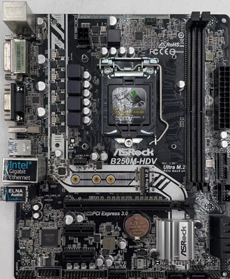 ASRock B250M-HDV Intel LGA1151 DDR4 mATX Motherboard | eBay