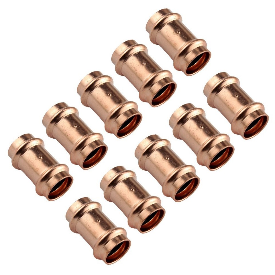 Copper Crimp Fittings 10pcs for HVAC For chilled Water and ...