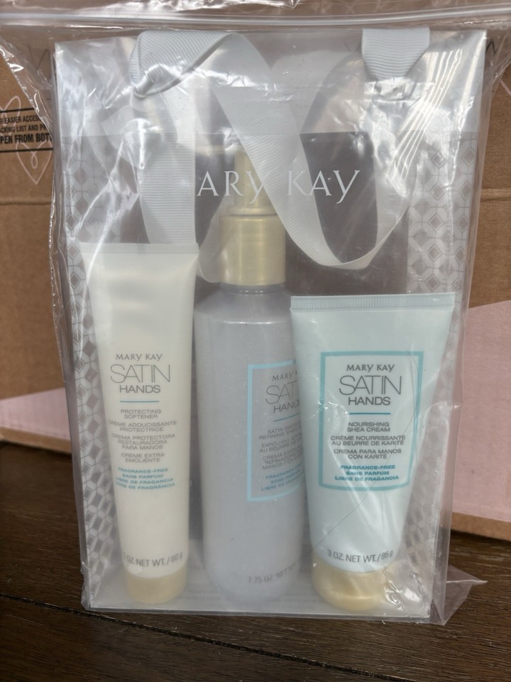 Mary Kay Fragrance-Free Satin Hands Pampering Set. New In Package ...