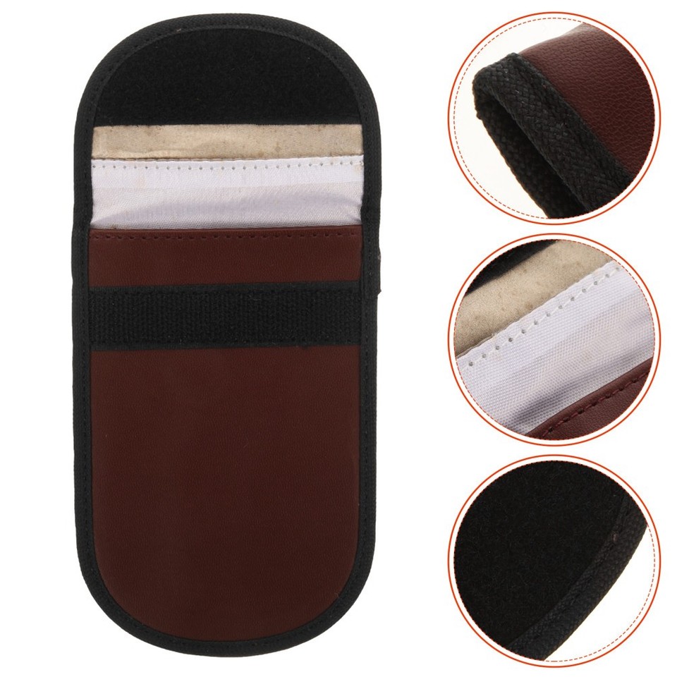 Key Case Protective Sleeve Fob Protector Compact Holder Car Storage Bag ...