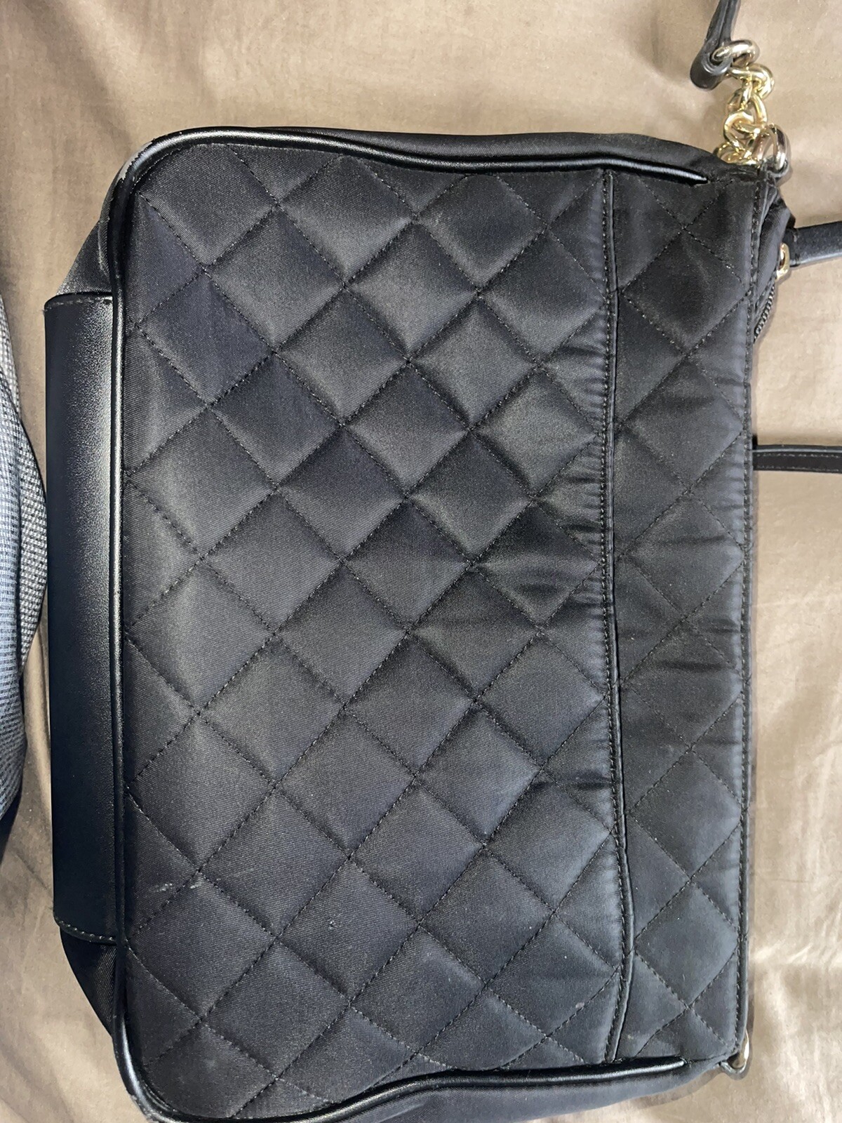 Calvin Klein Purse Pink Pocketbook Tan Leather Crossbody Handbag ...