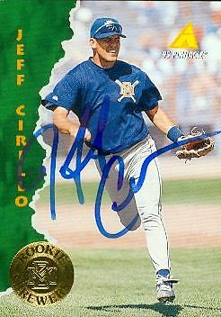 Jeff Cirillo autographed Baseball Card (Milwaukee Brewers) 1995 ...