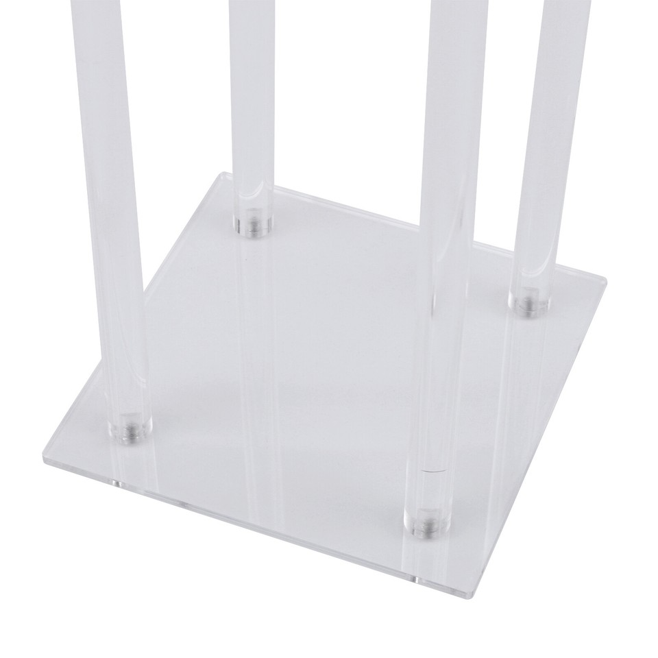 10Pcs Flower Stand Acrylic Column Acrylic Wedding Centerpieces Table ...