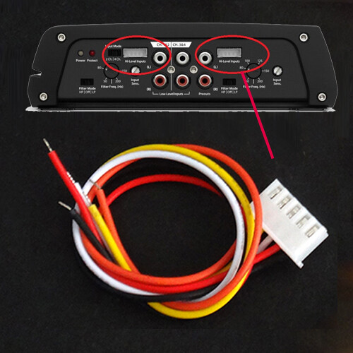 Speaker High Hi-Level Input Plug 5Pin Wire Harness for Orion Belva JL ...