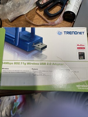 Trendnet TEW-424UB 54Mbps Wireless G USB 2.0 Adapter | eBay