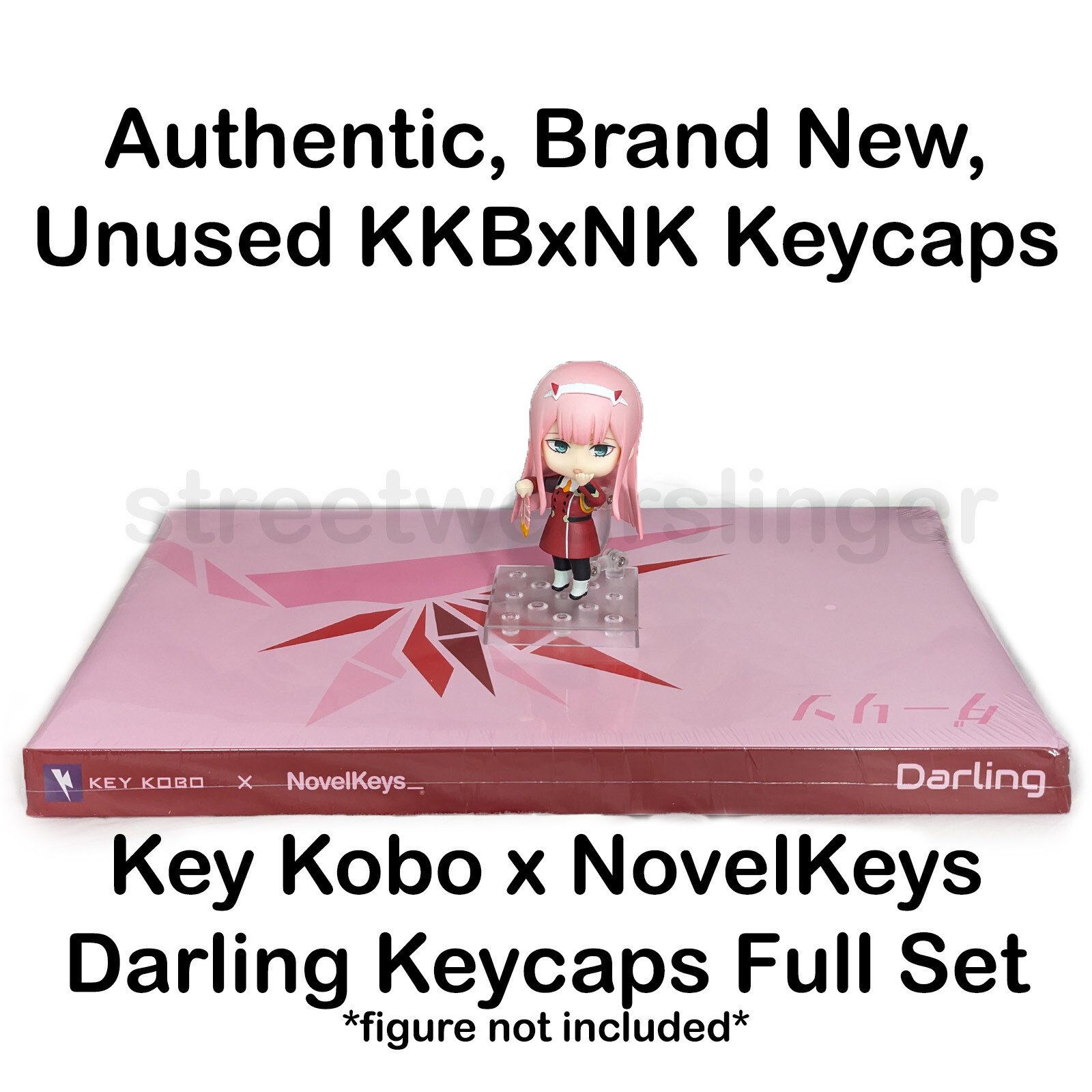 Authentic KKB Key Kobo x NovelKeys Darling in the Franxx Zero Two 02 ...