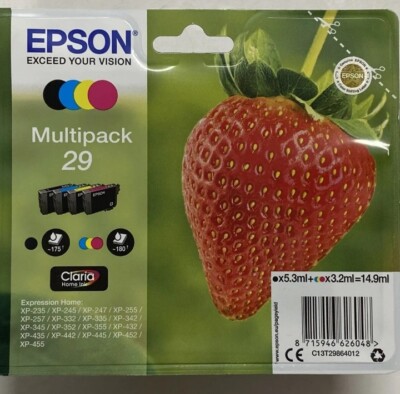 Original EPSON 29 Multipack Tintenpatronen C13T29864012 DE-Kostenloser ...
