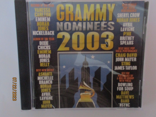 Grammy nominees 2003 CD (Excellent Condition) | eBay