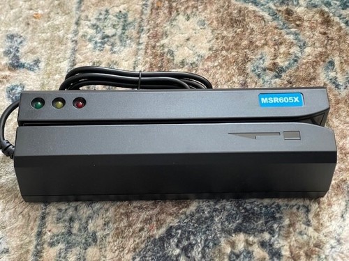 Black MSR605X Card Reader Writer USB Swipe Encoder 3 Tracks for PC ...