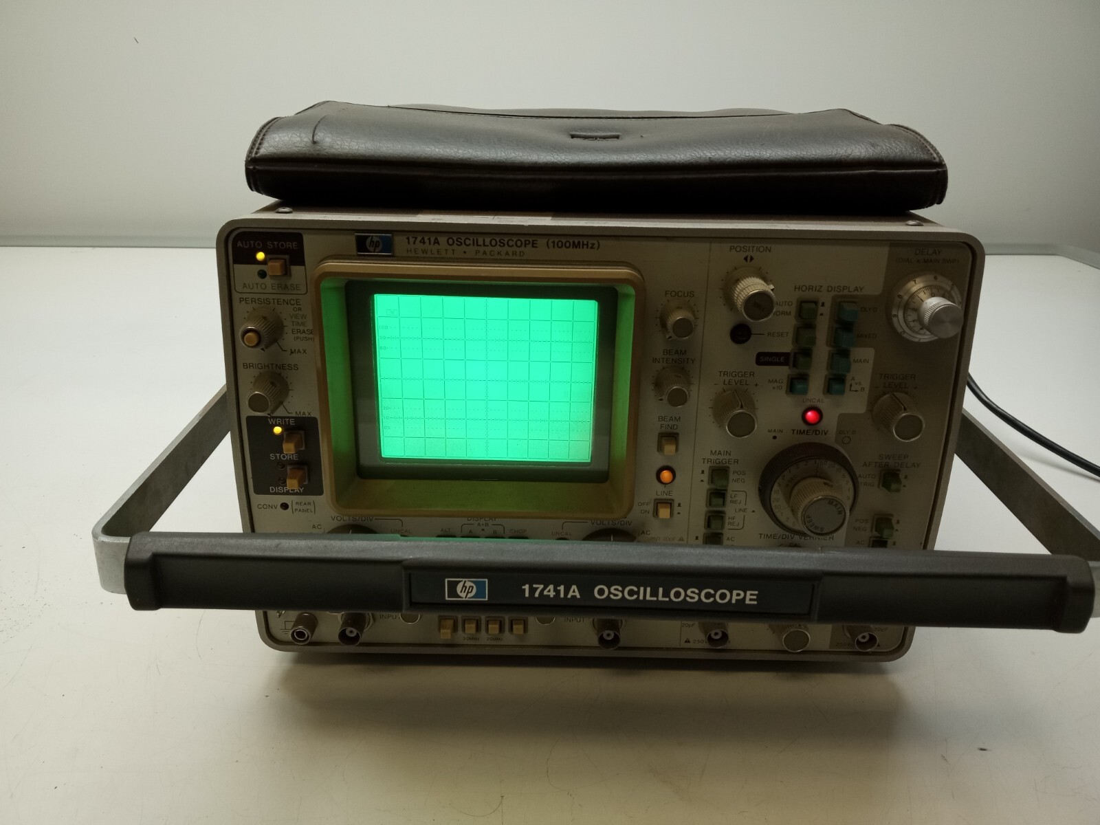 Hewlett Packard HP 1741A 100mhz 2 Channel Oscilloscope for sale online ...