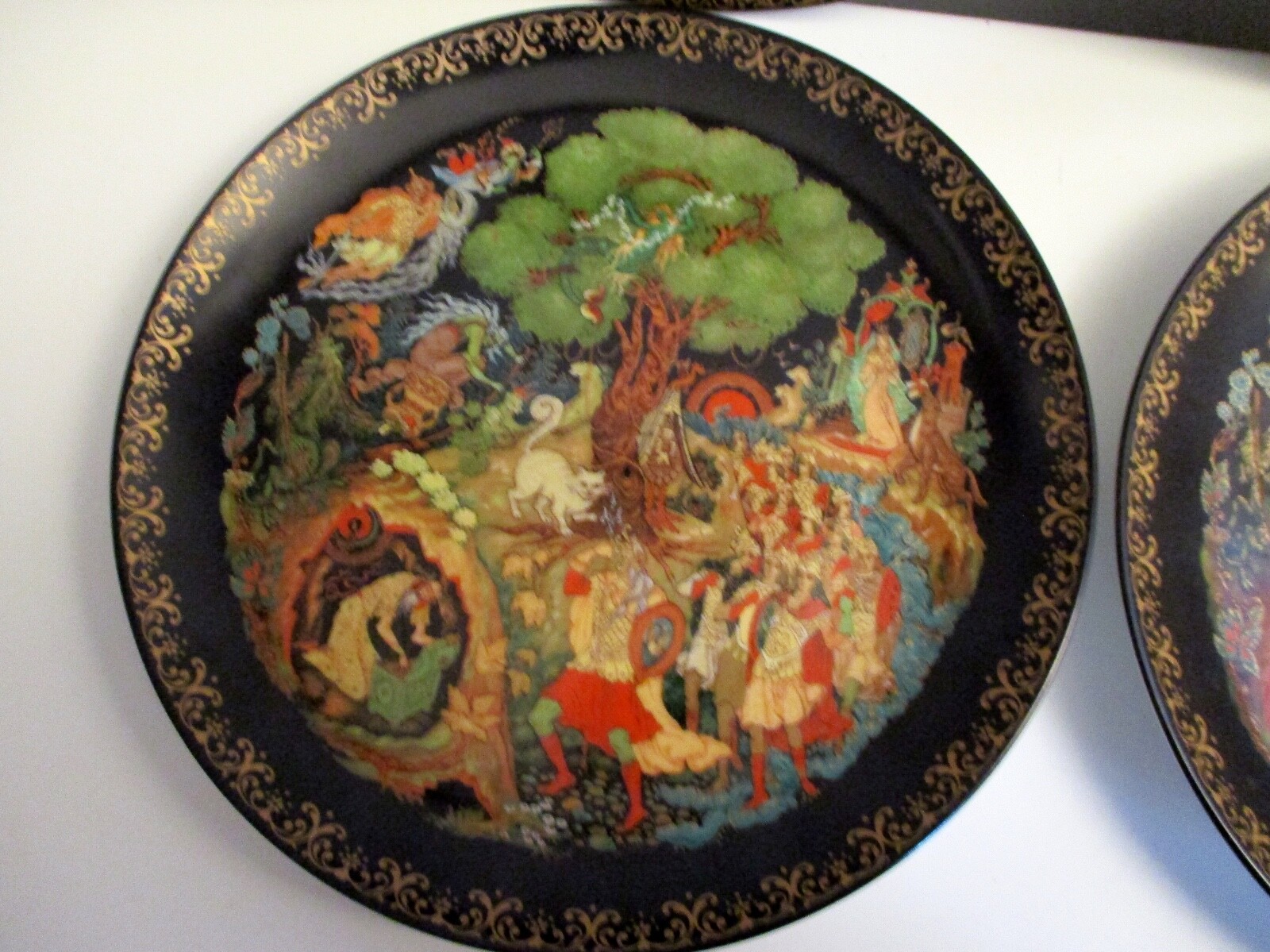 Vintage 4 RUSSIAN LEGENDS FAIRY TALES Tianex Bradford Exchange ...