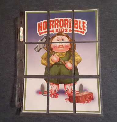 garbage pail kids OH,THE HORROR-IBLE misery stephen king pennywise ...