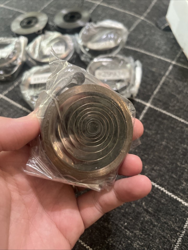 Clock Mainspring Loop End Antique Wall Mantel Clock Replacement Part ...