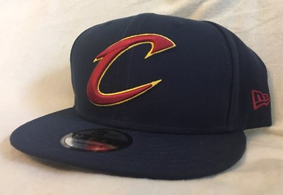 Cleveland Cavaliers Cavs NBA New Era 9Fifty Primary 'C' Blue Snapback ...
