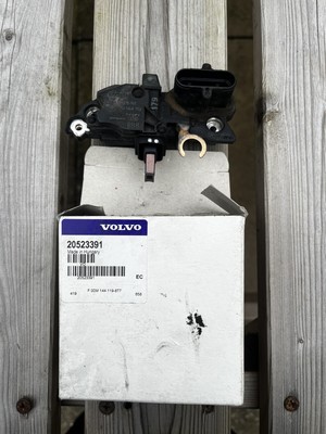 Genuine Volvo 20523391 VOLTAGE REGULATOR 100A FITS VOLVO FH FH II FH16 ...