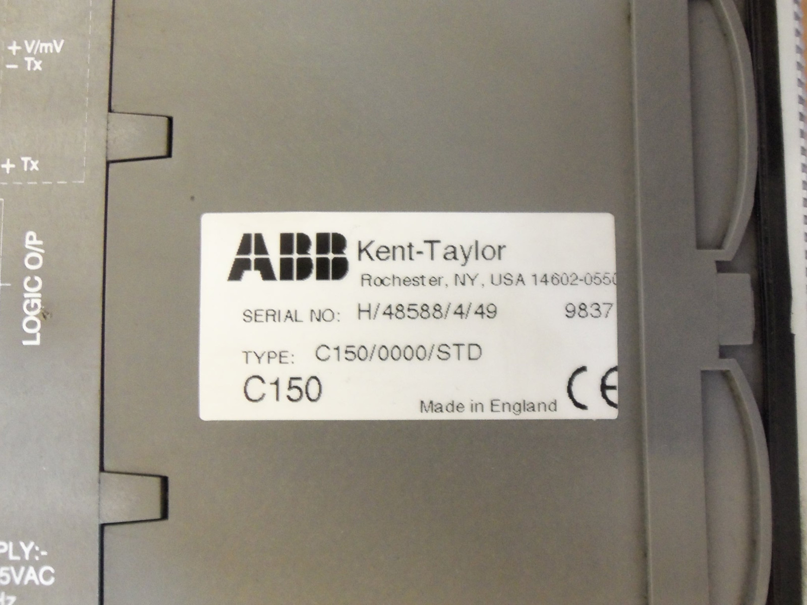 ABB Kent-Taylor Commander 150 process controller C150/0000/STD Fire Alarm | eBay